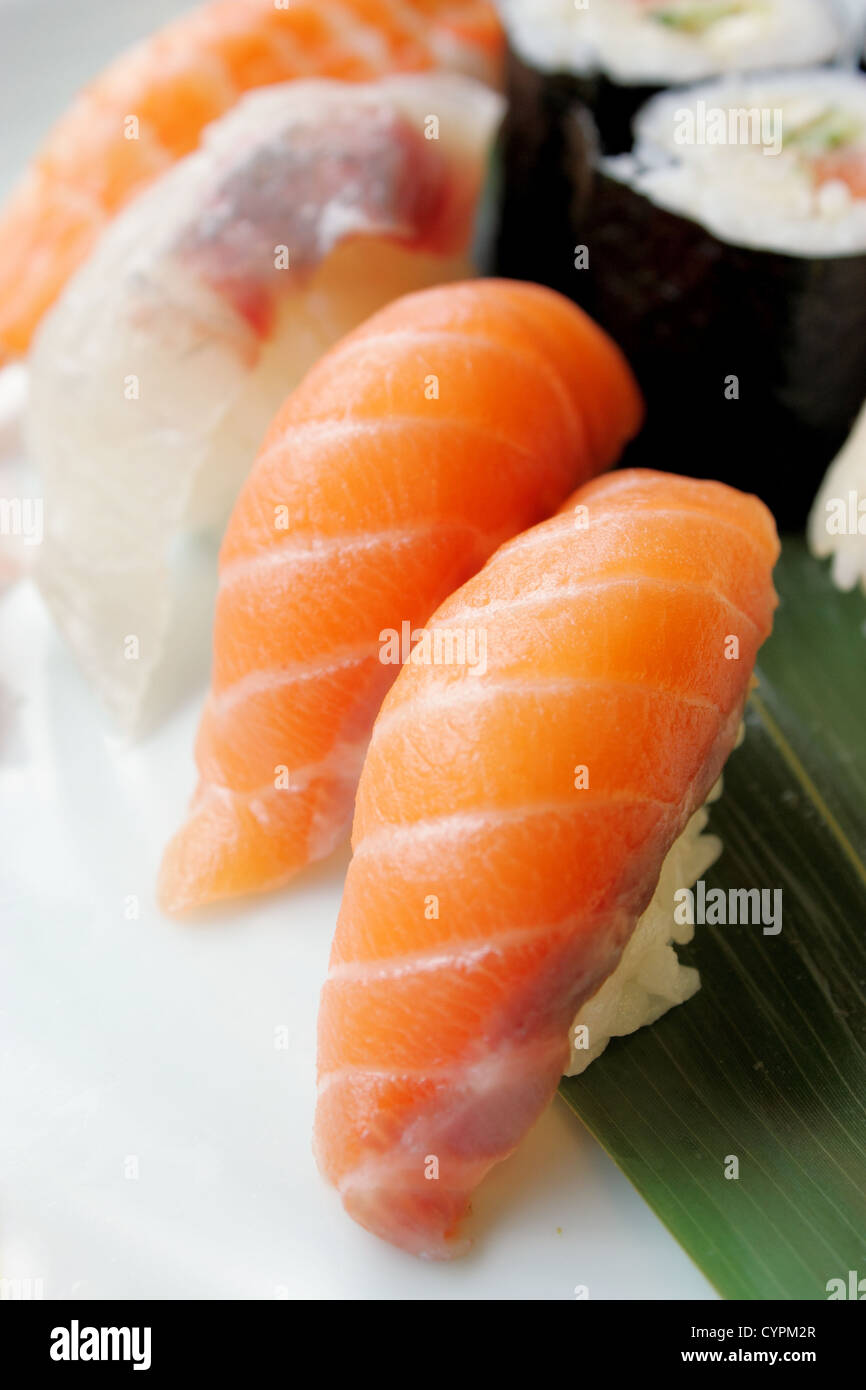 sushi, japanese daily food Stock Photo - Alamy