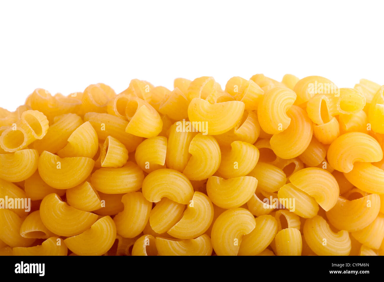Raw whole dry macaroni pasta hi-res stock photography and images - Alamy