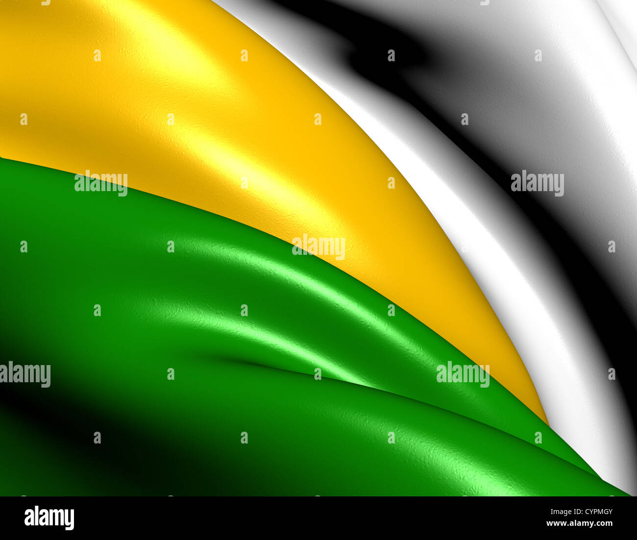 Flag of Guayanilla, Puerto Rico. Close Up Stock Photo - Alamy