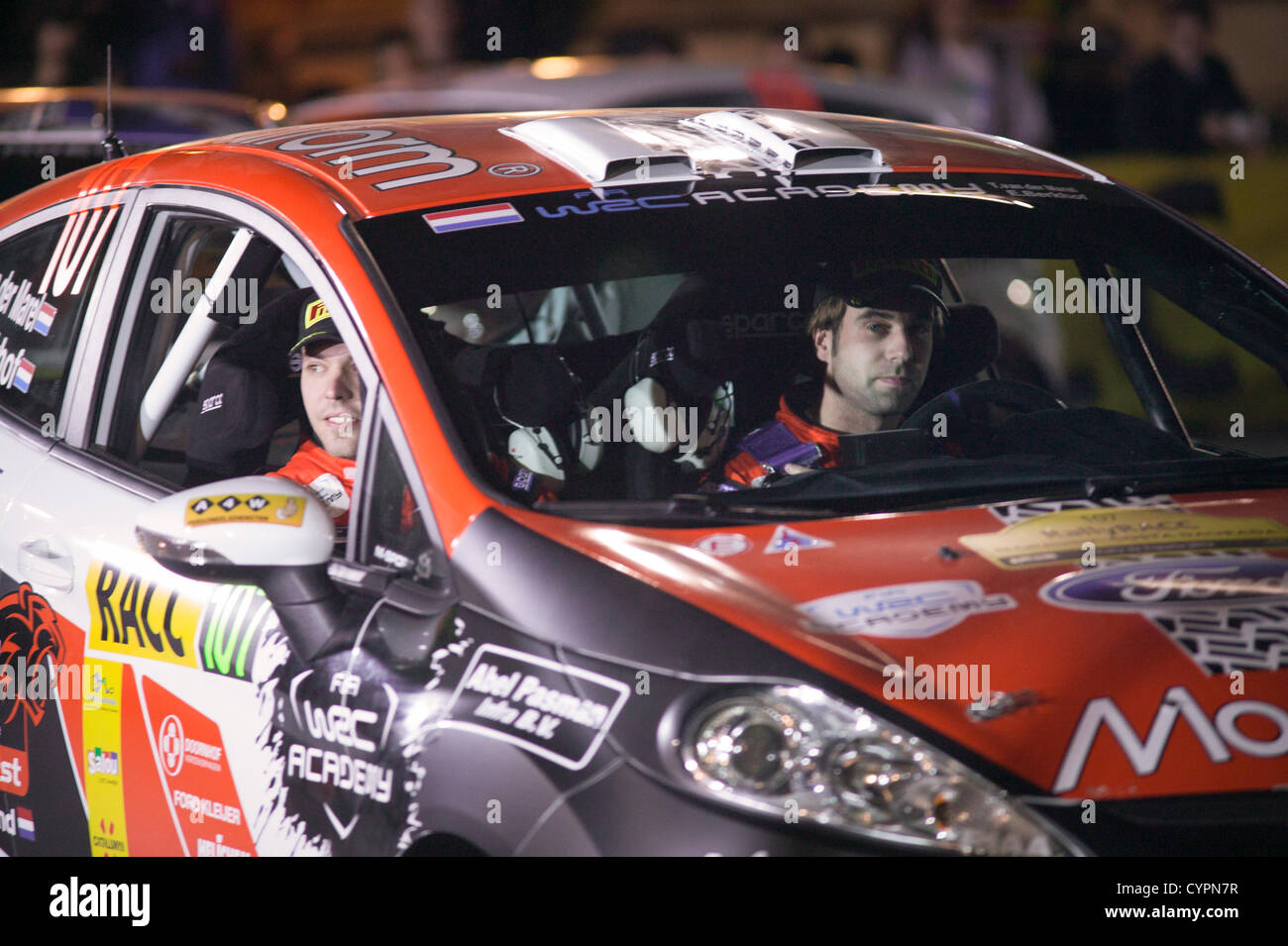 Barcelona, Spain. 8th Nov, 2012. One of the cars during FIA World Rally ...