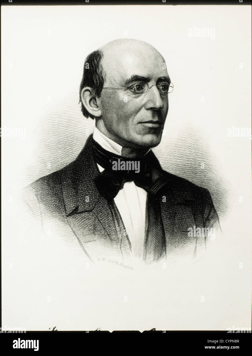 William Lloyd Garrison (1805-1879), Abolitionist and Publisher Stock ...
