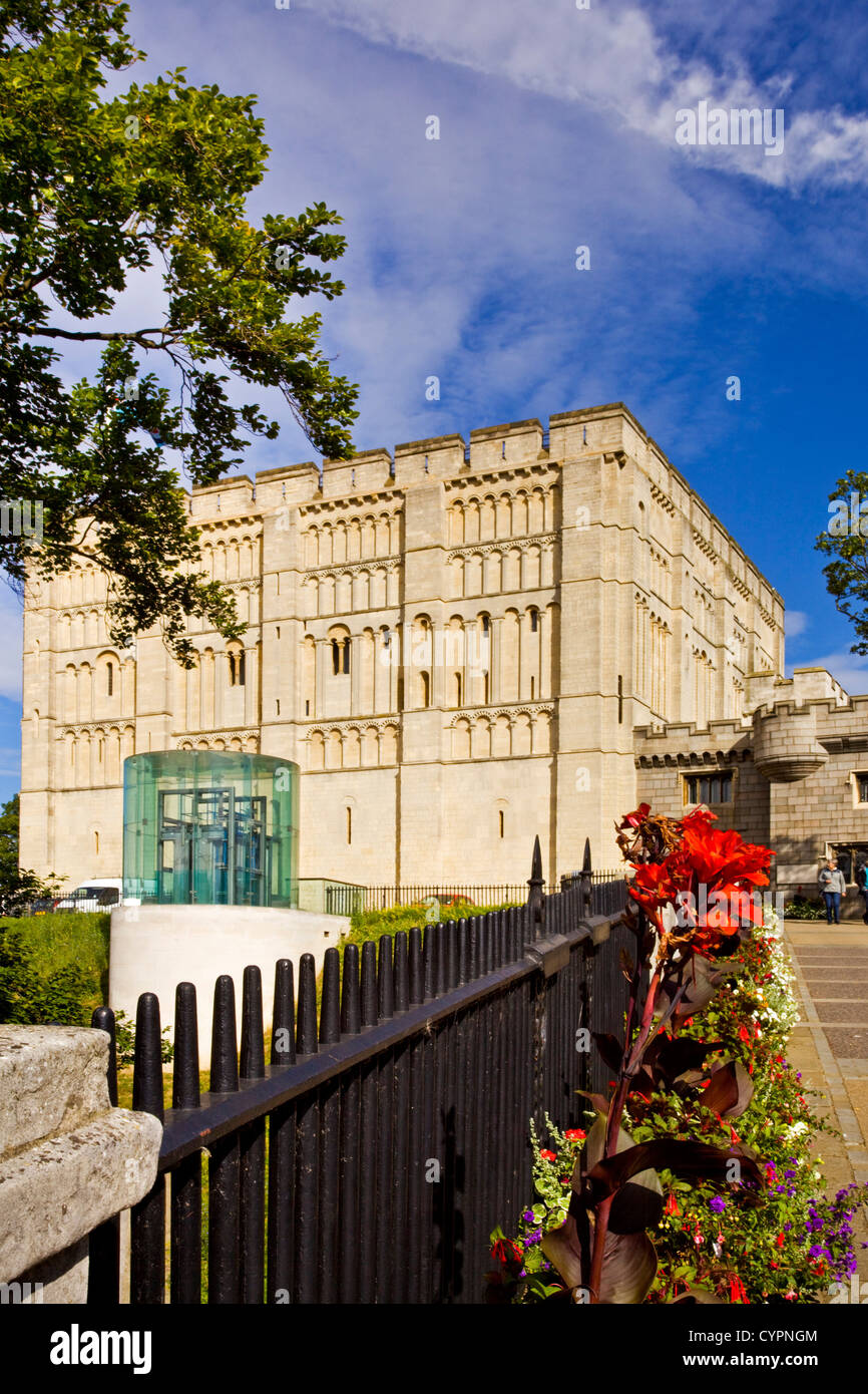 Norwich castle Norfolk UK Stock Photo - Alamy