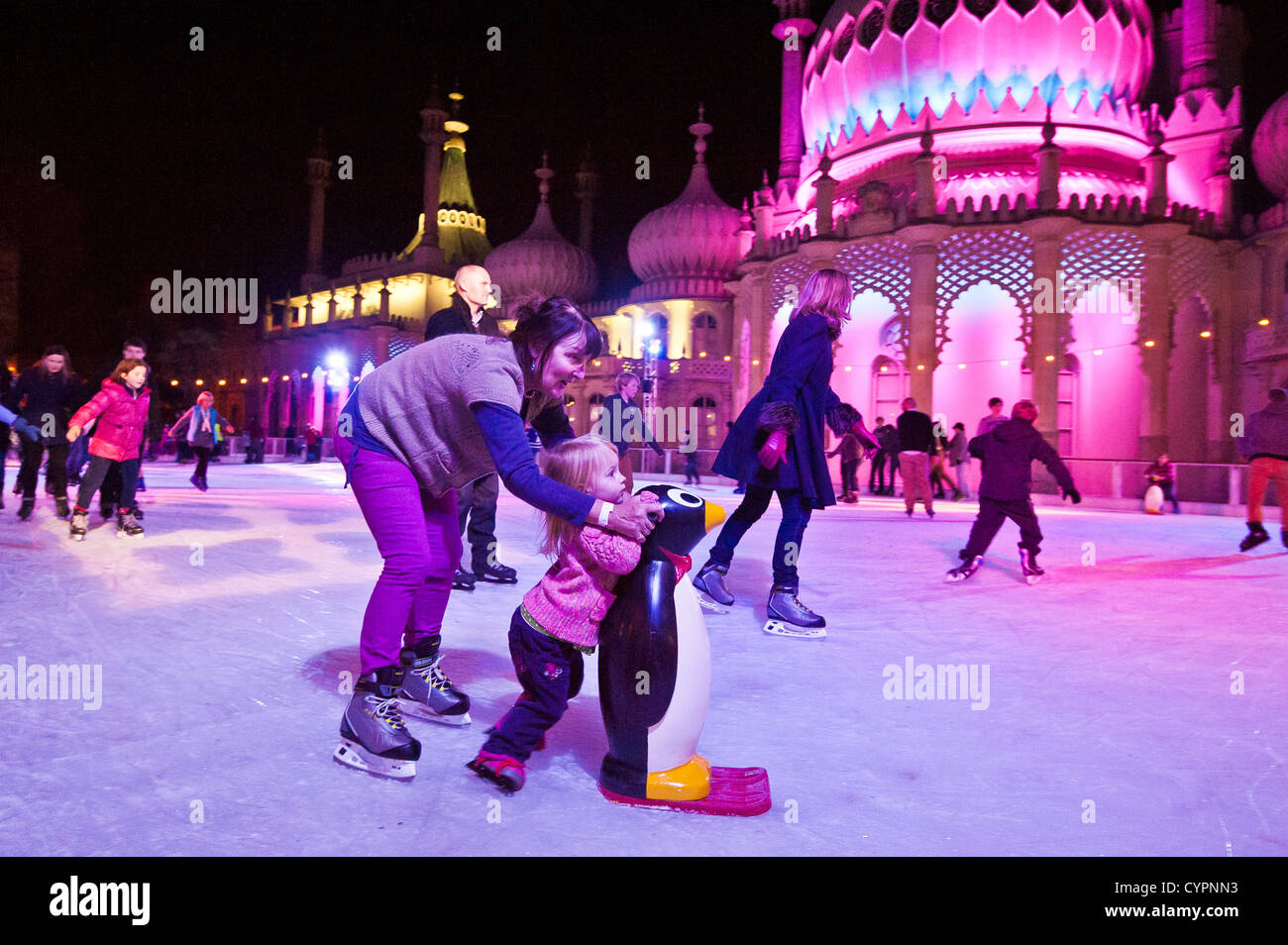 Brighton pavilion skating hi-res stock photography and images - Alamy