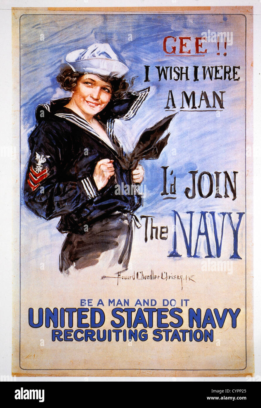 World War I Recruitment Poster, USA, 1917 Stock Photo - Alamy