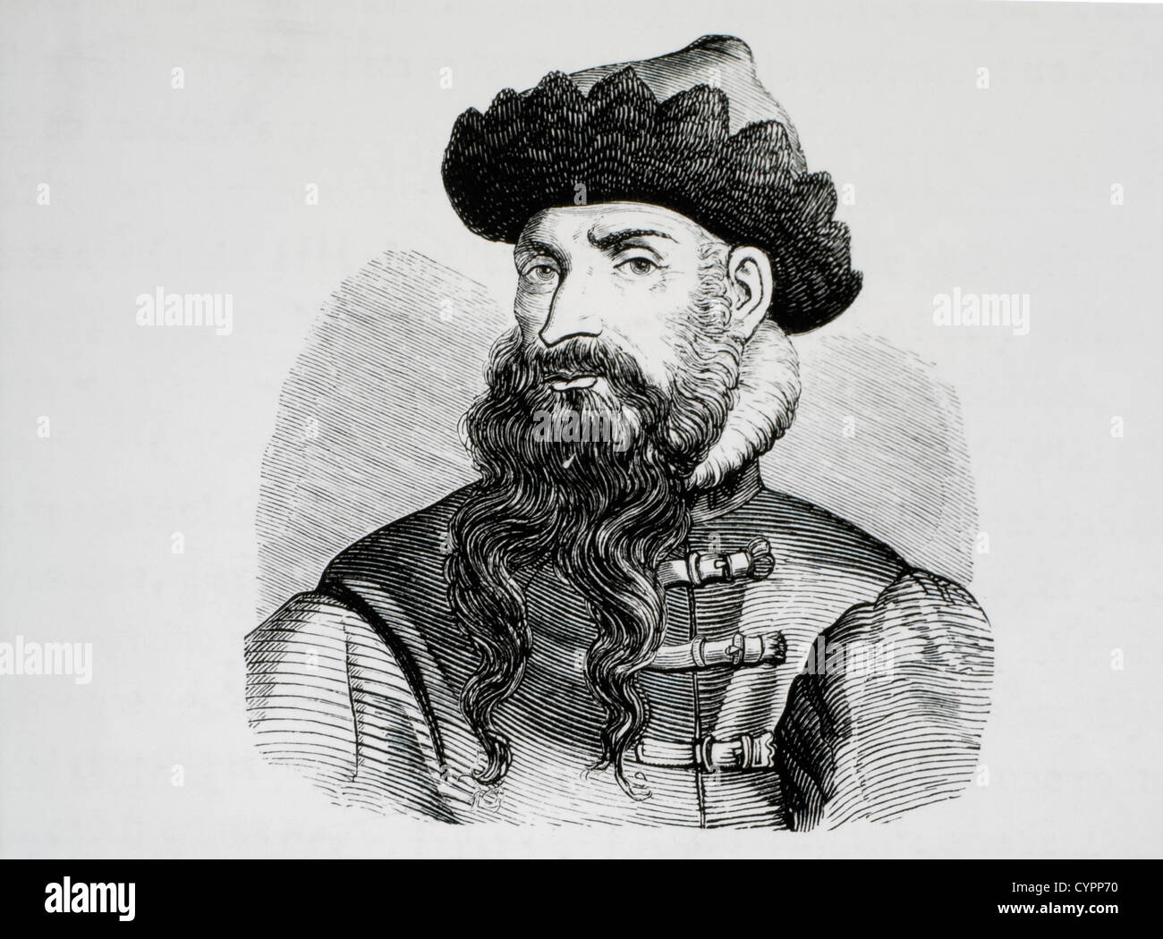 Johann Gutenberg (1397-1468), Portrait, Engraving, 16th Century Stock ...