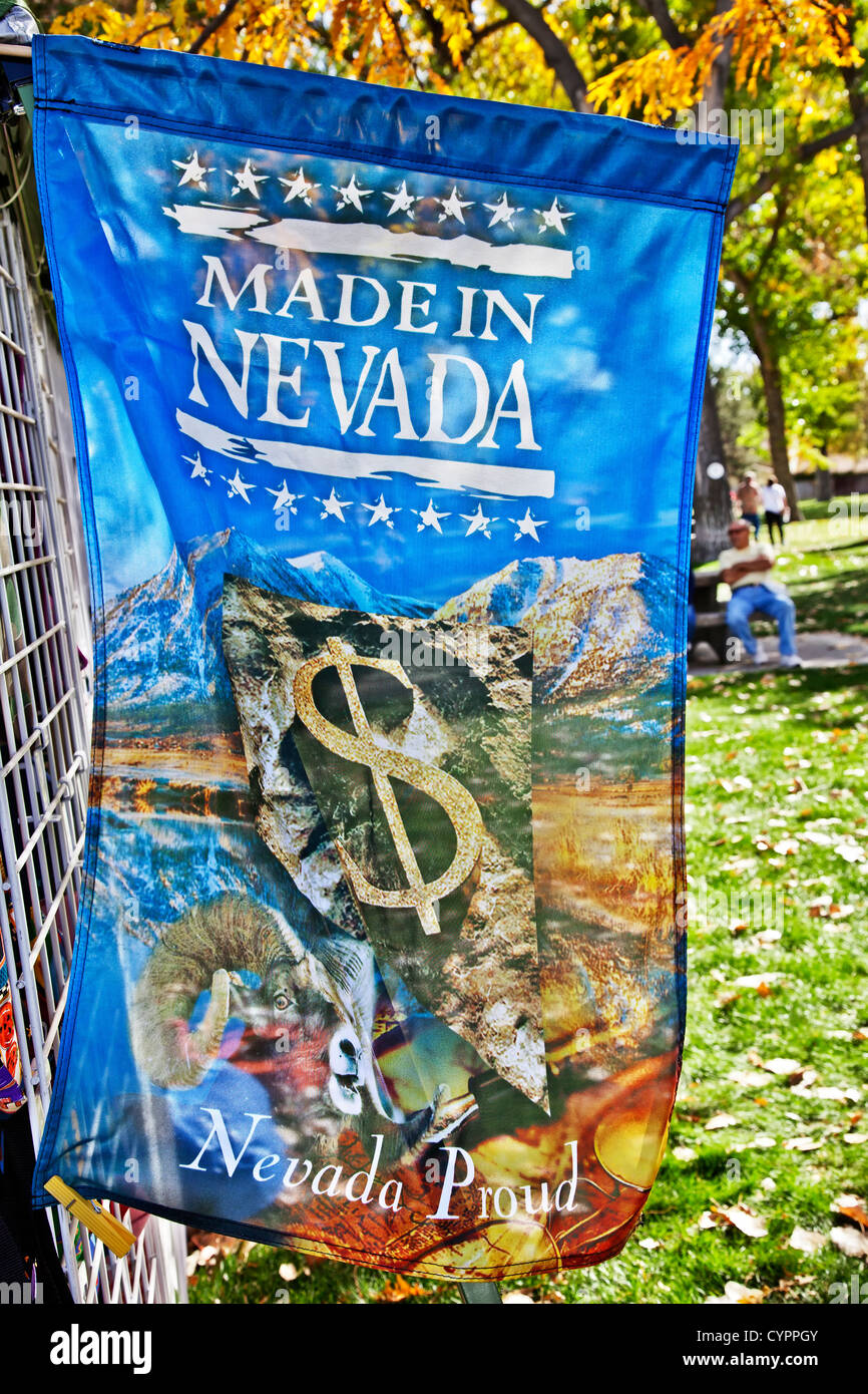 Banner 'Made In Nevada' Stock Photo - Alamy