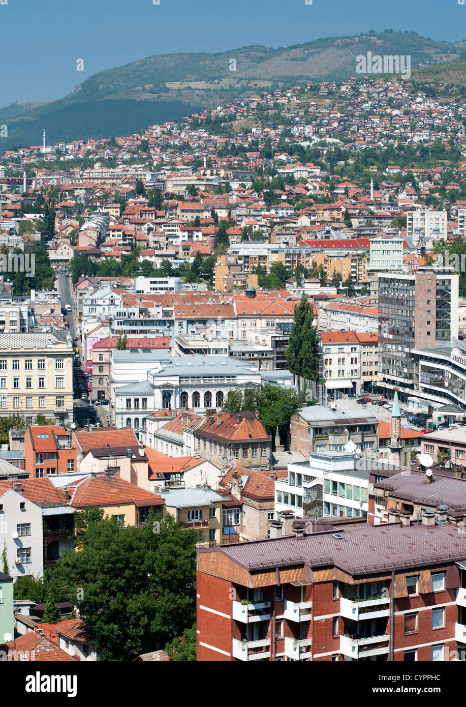 Capital city bosnia hi-res stock photography and images - Alamy