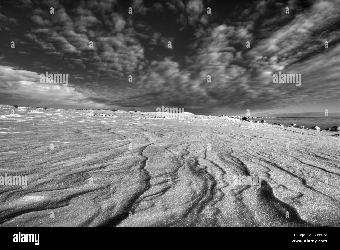 A winter landscape Black and White Stock Photos & Images - Alamy