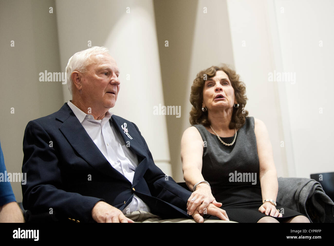 Nov. 8, 2012 - Tucson, Arizona, U.S - BILL BADGER and his wife SUSIE ...
