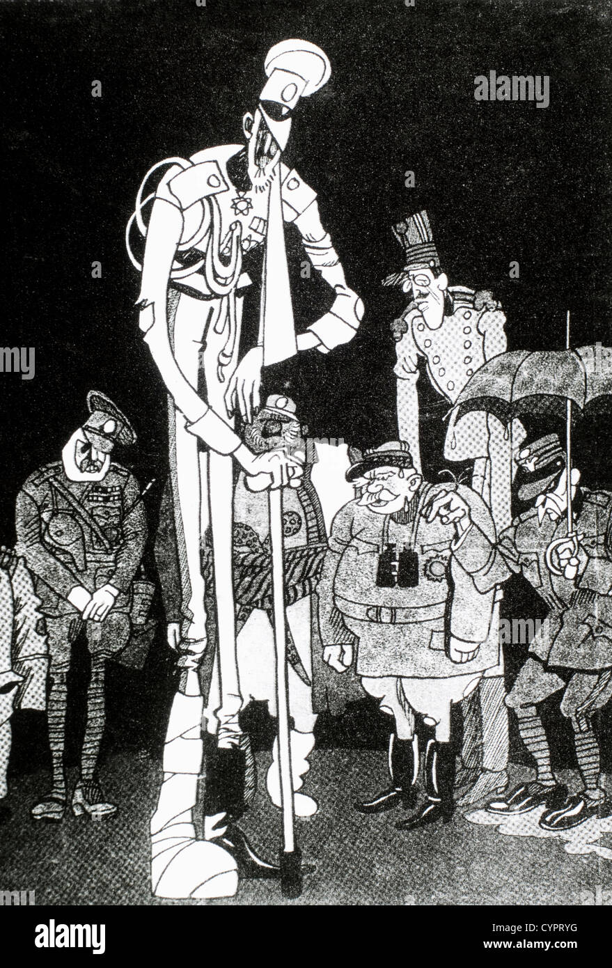 Cartoon German Soldier Ww1