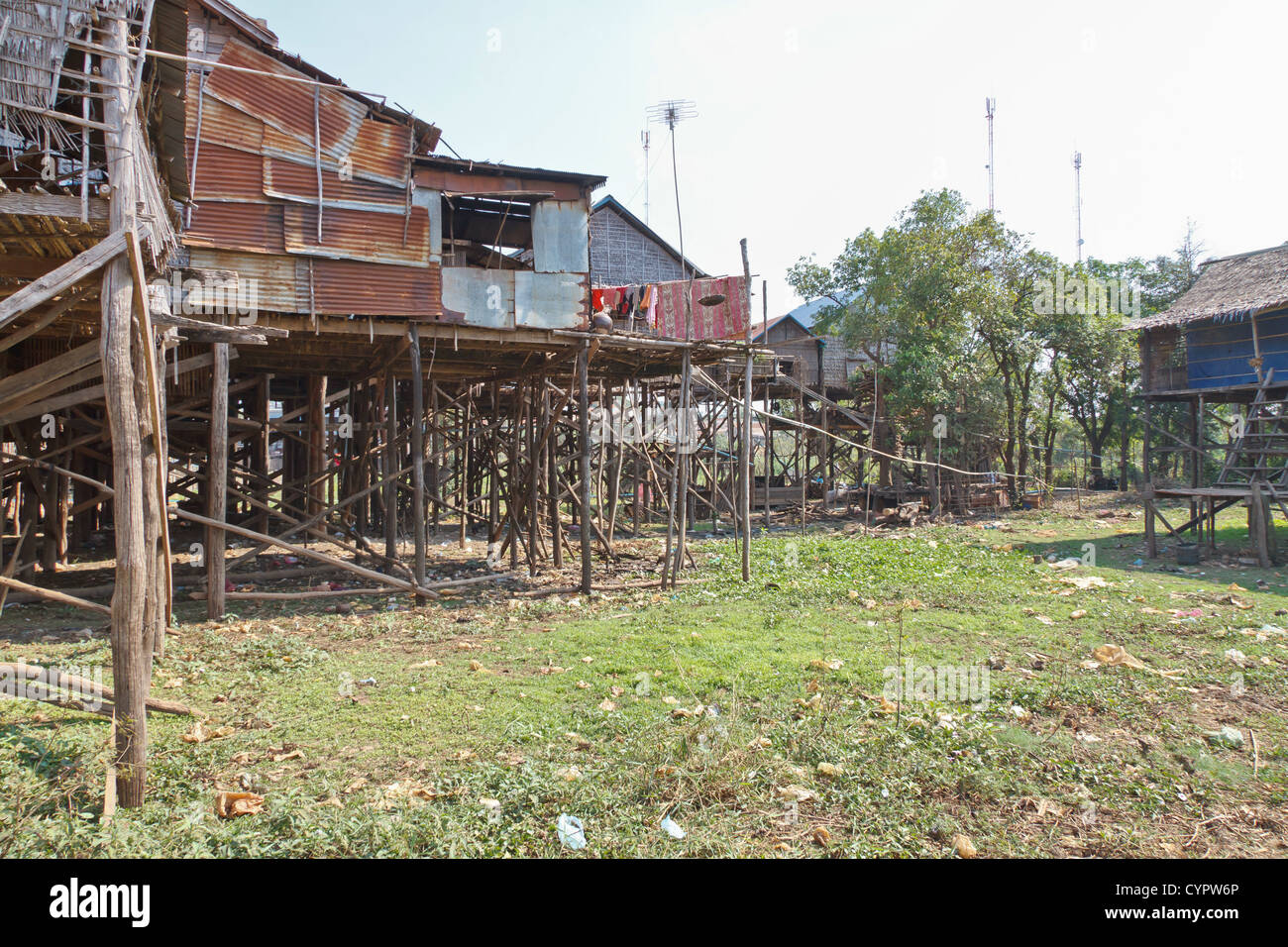 Typical stilted wooden house in hi-res stock photography and images - Alamy