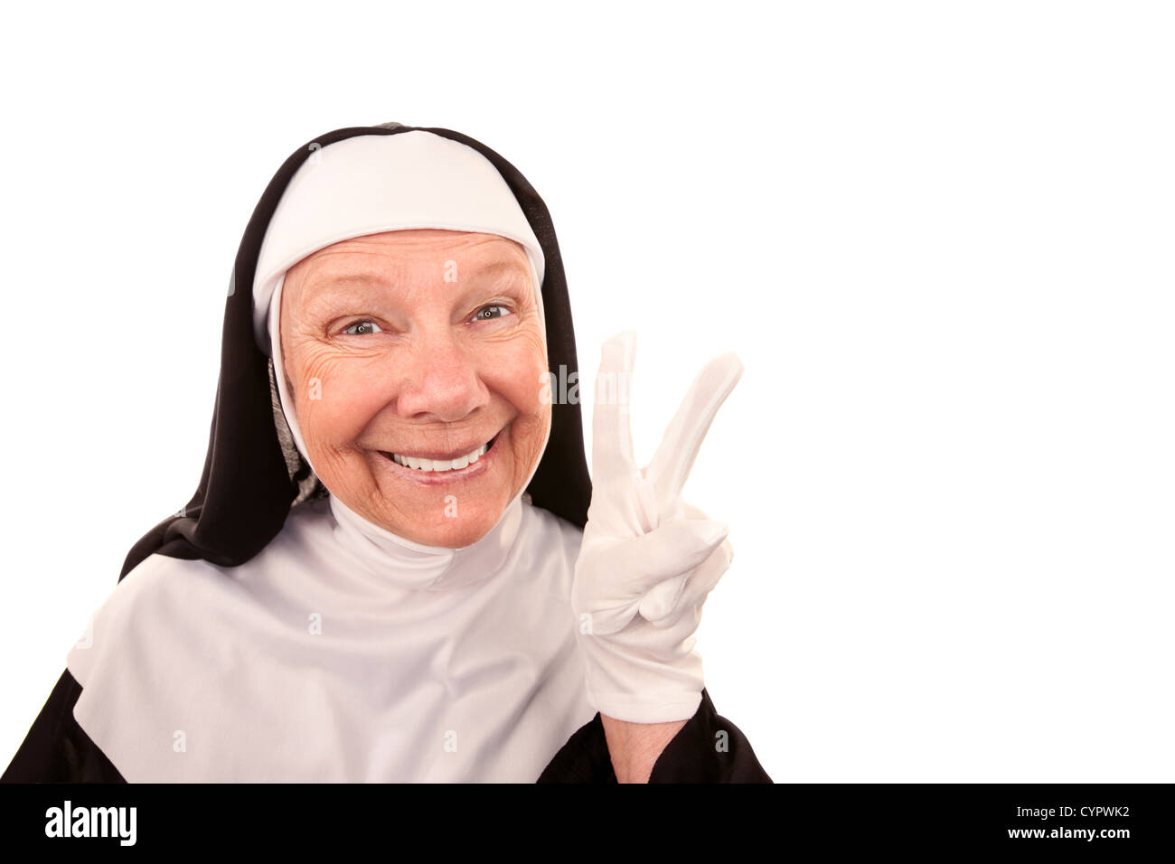 Peace glove hand hi-res stock photography and images - Alamy