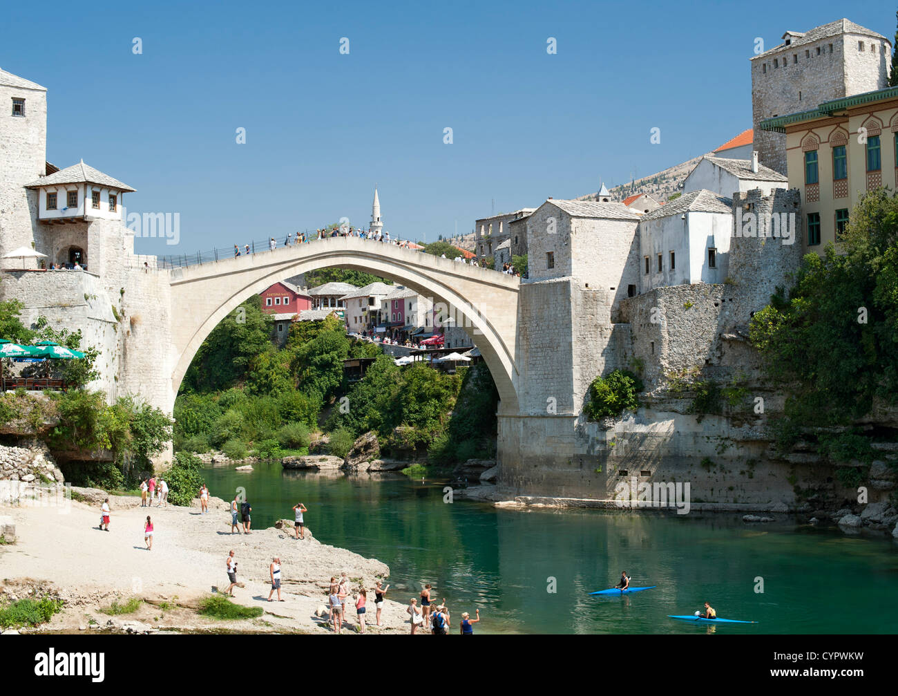 Old people bridge hi-res stock photography and images - Alamy