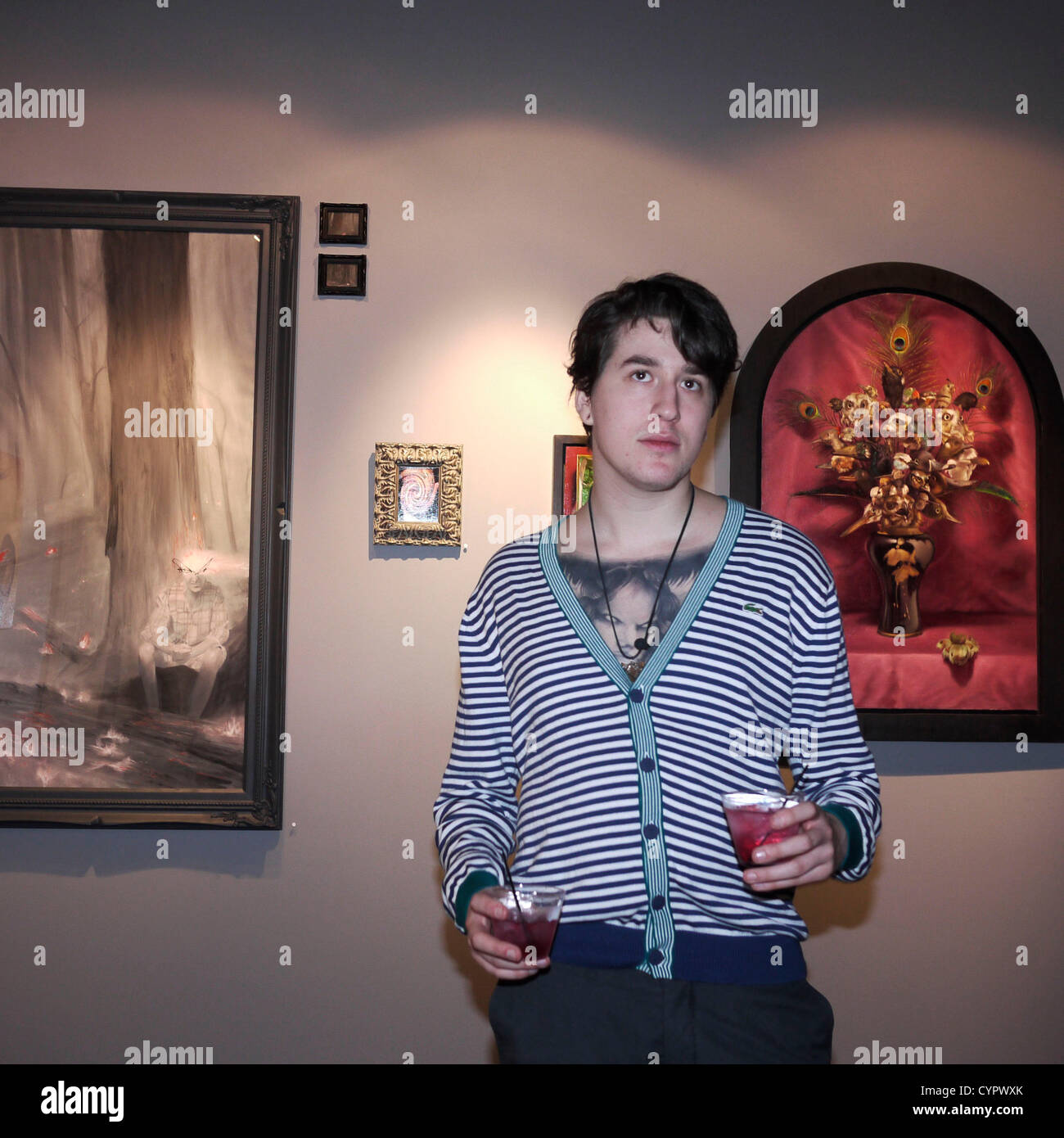 Oct. 26, 2012 - New York, New York, U.S. - Last Rites Tattoo Theatre ...