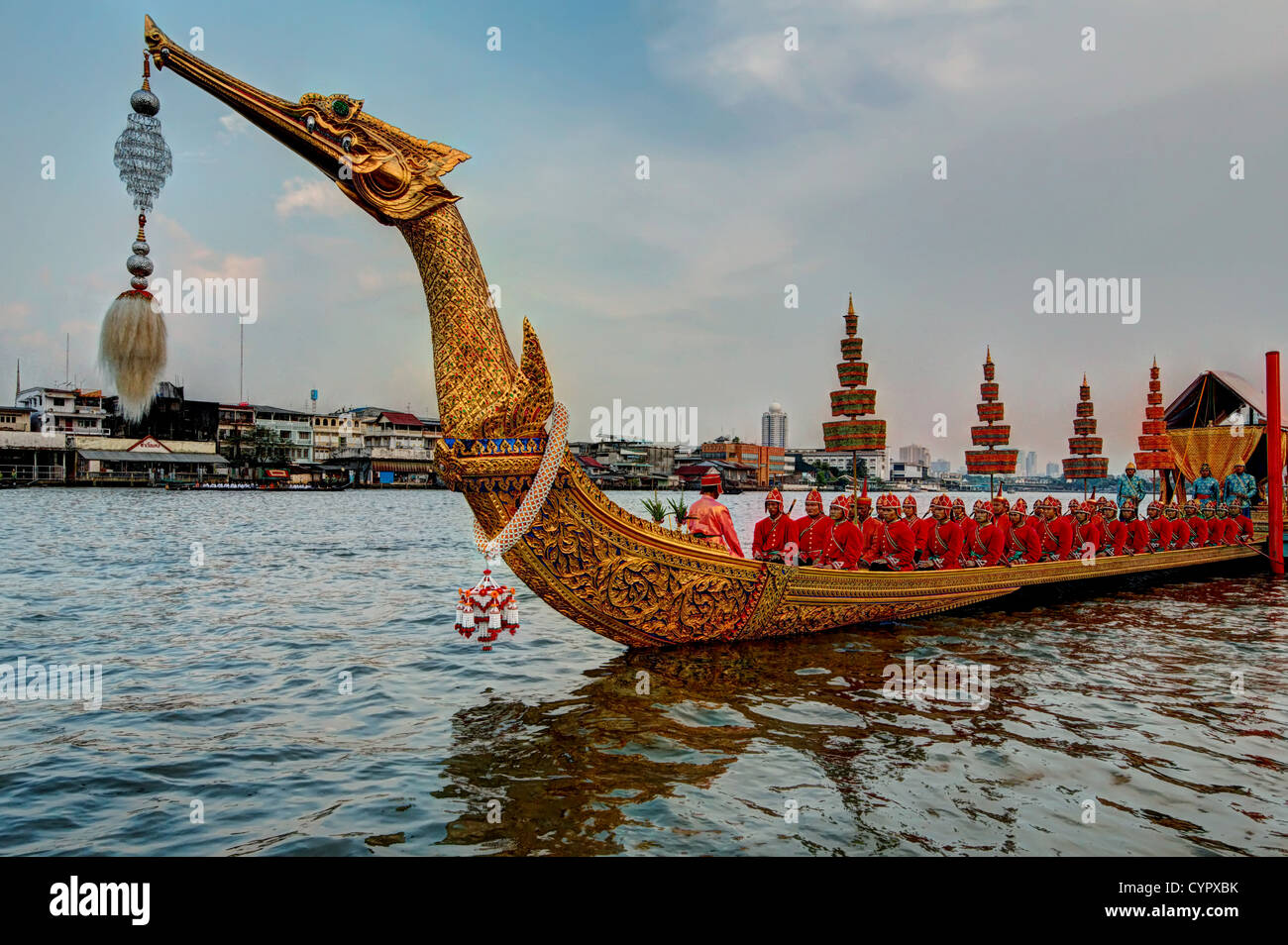 The Royal Barge Procession, Bangkok, Thailand 2012 Stock Photo - Alamy