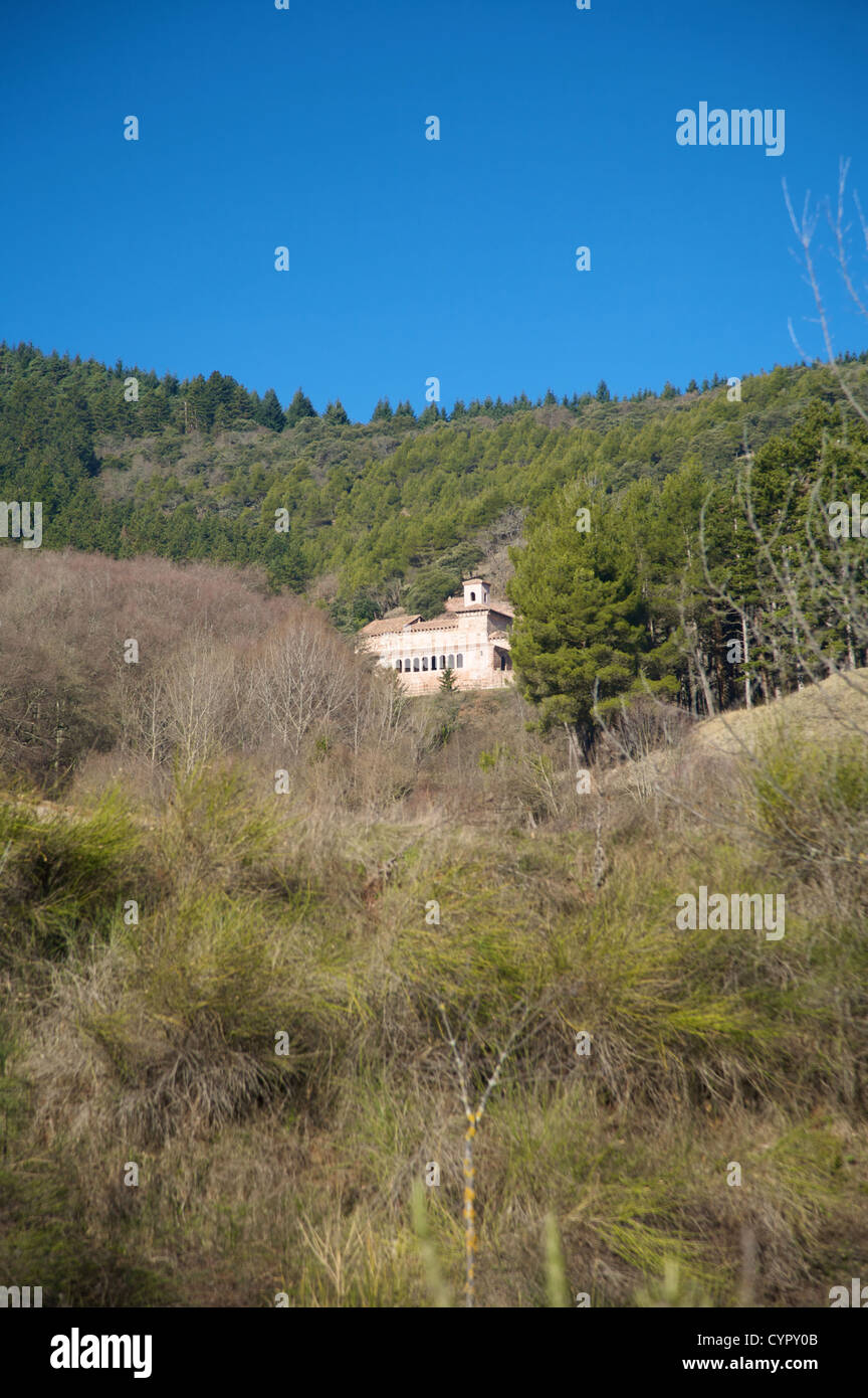 public monastery of suso at san millan de la cogolla la rioja in spain ...