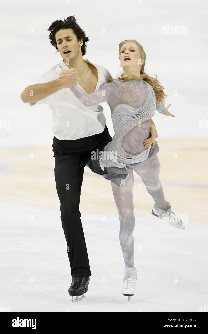 Kaitlyn Weaver, Andrew Poje (CAN), NOVEMBER 3, 2012 - Figure Skating : Kaitlyn Weaver and Andrew ...