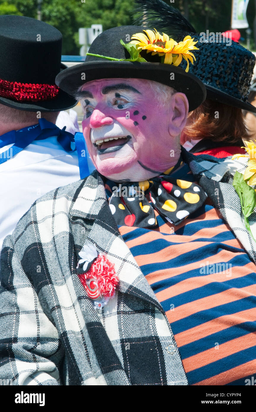 Clowns at the annual Great CIrcus Parade, Milwaukee, Wisconsin Stock ...