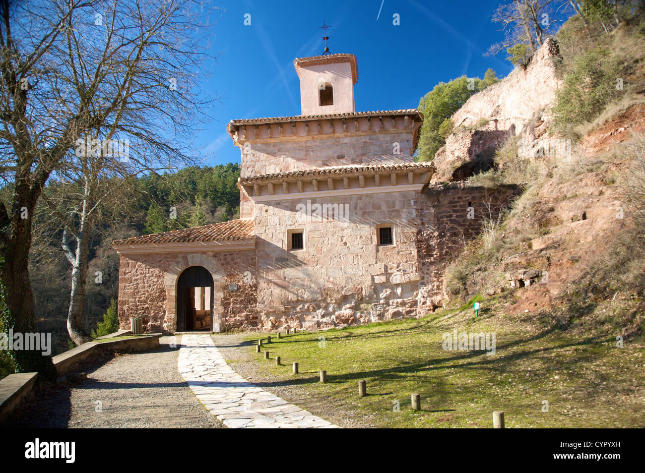 public monastery of suso at san millan de la cogolla la rioja in spain ...