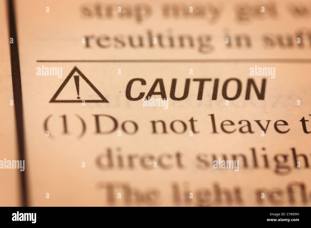 Sign with instruction hi-res stock photography and images - Alamy