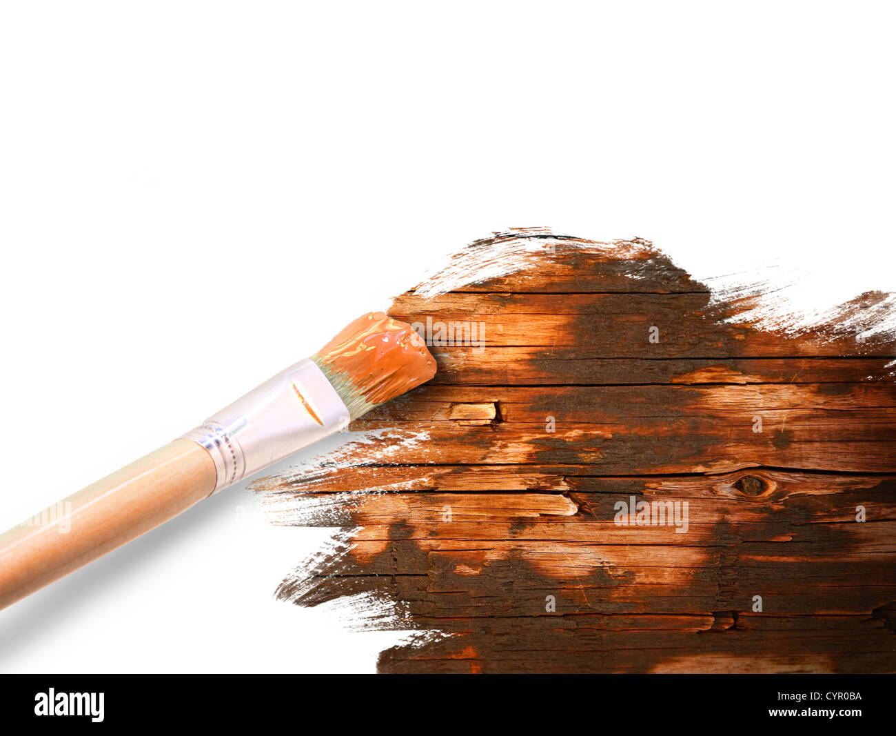 Painting a texture background with copy-space for text Stock Photo - Alamy