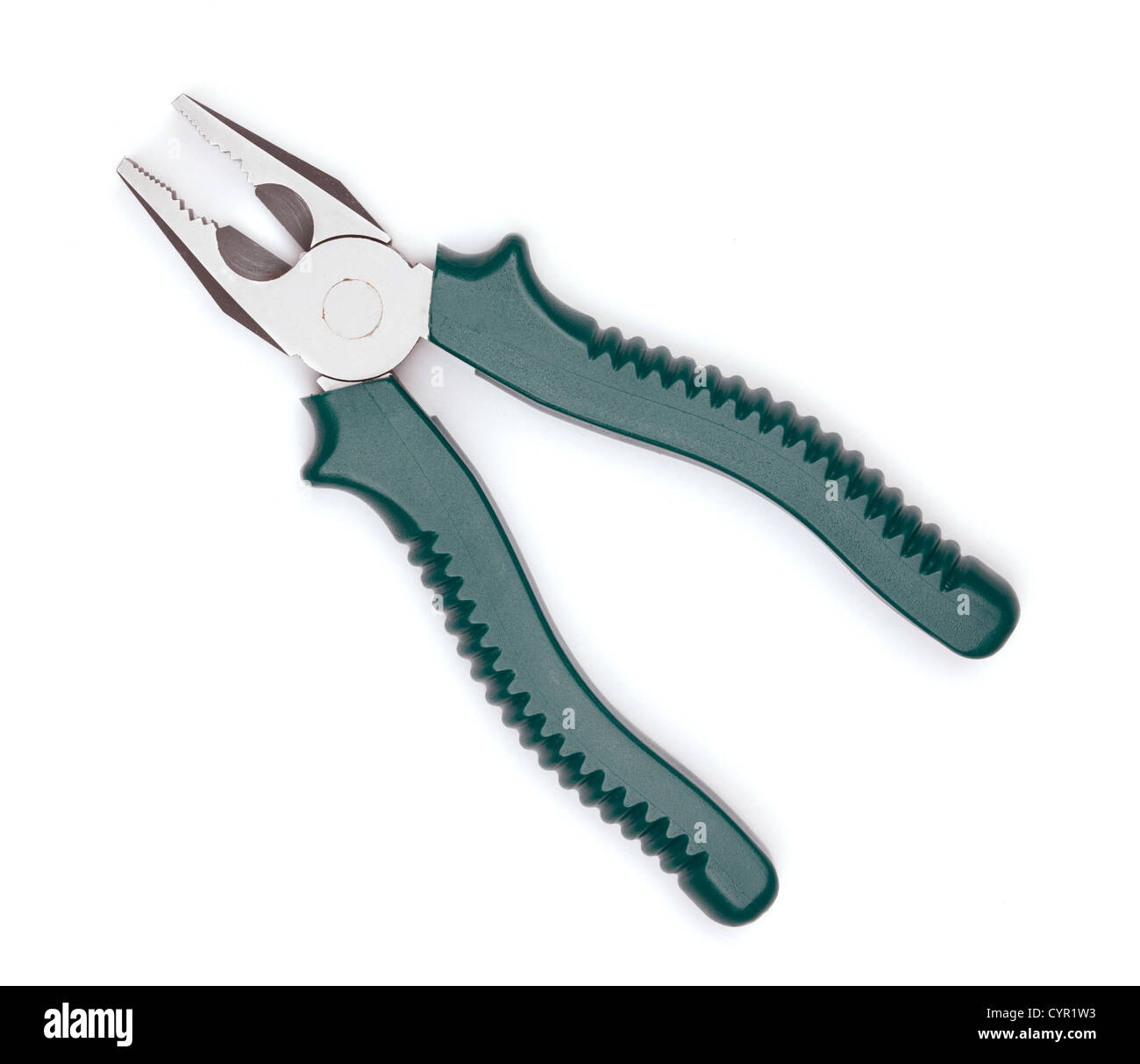 Tools collection - Pliers. Isolated on white background Stock Photo - Alamy