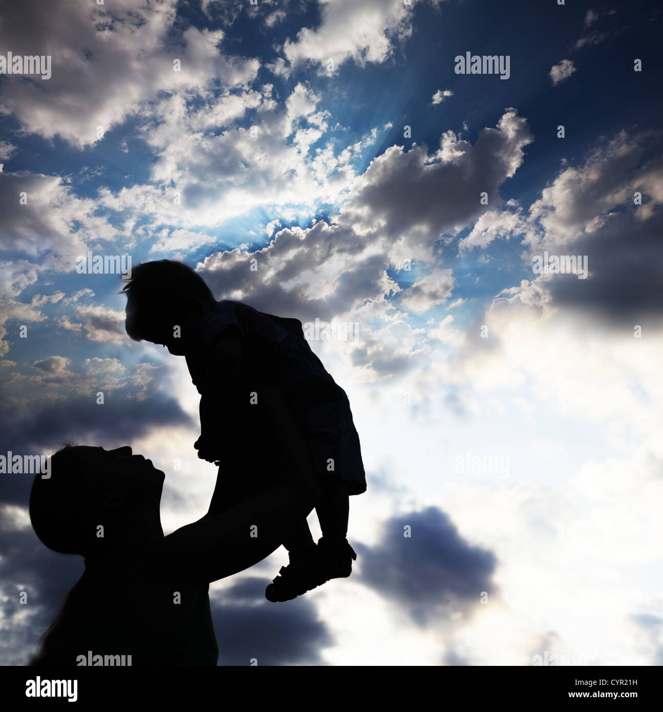 mother and sun Stock Photo - Alamy