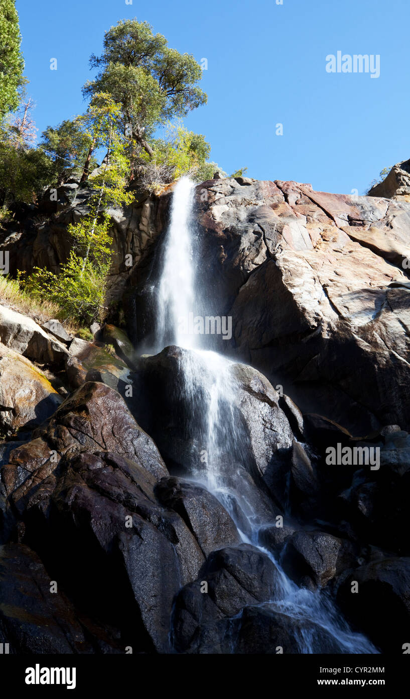 Waterfall in spring Stock Photo - Alamy