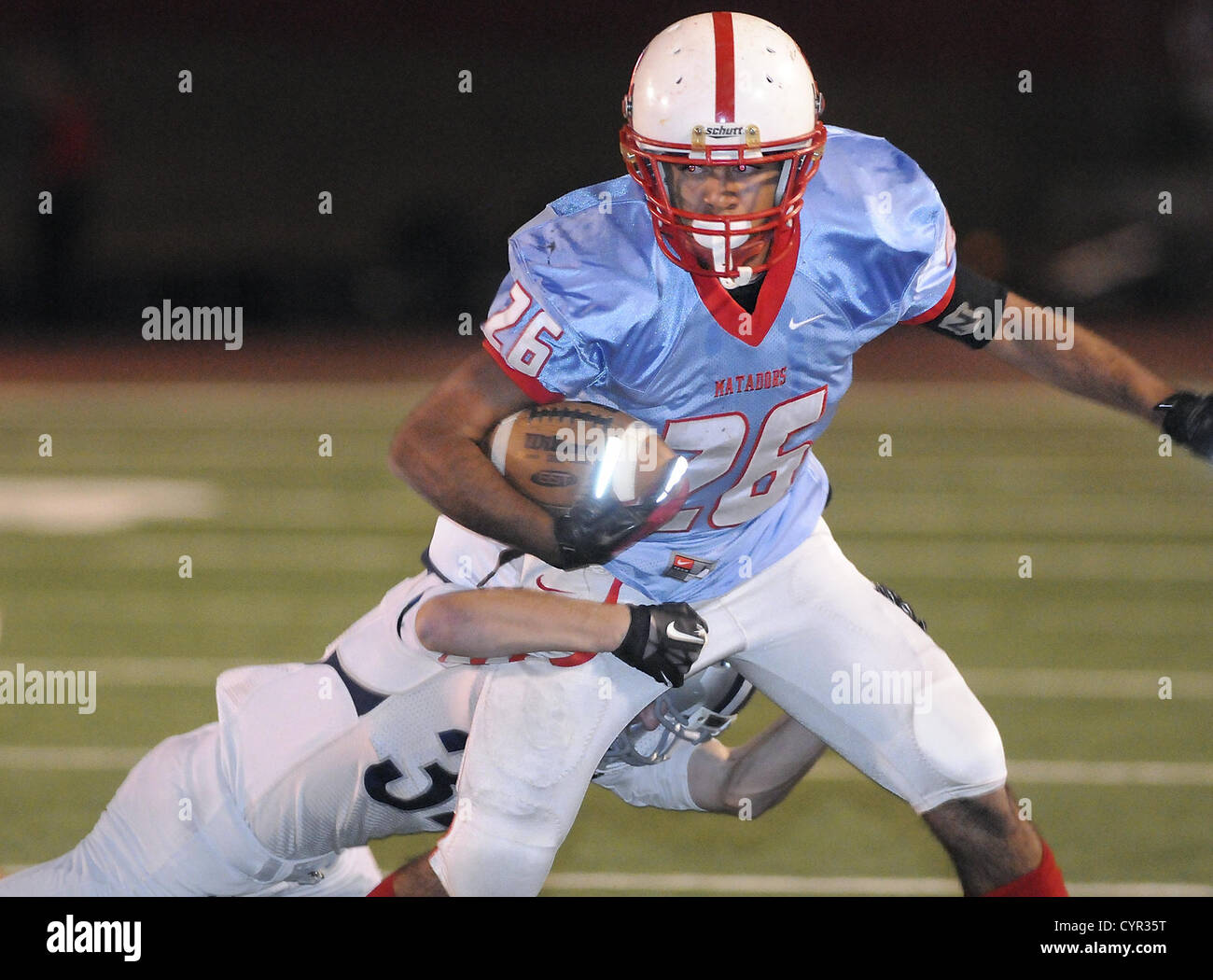 Nov. 8, 2012 - Albuquerque, NM, U.S. - Sandia's #26 Marcus Quintana ...