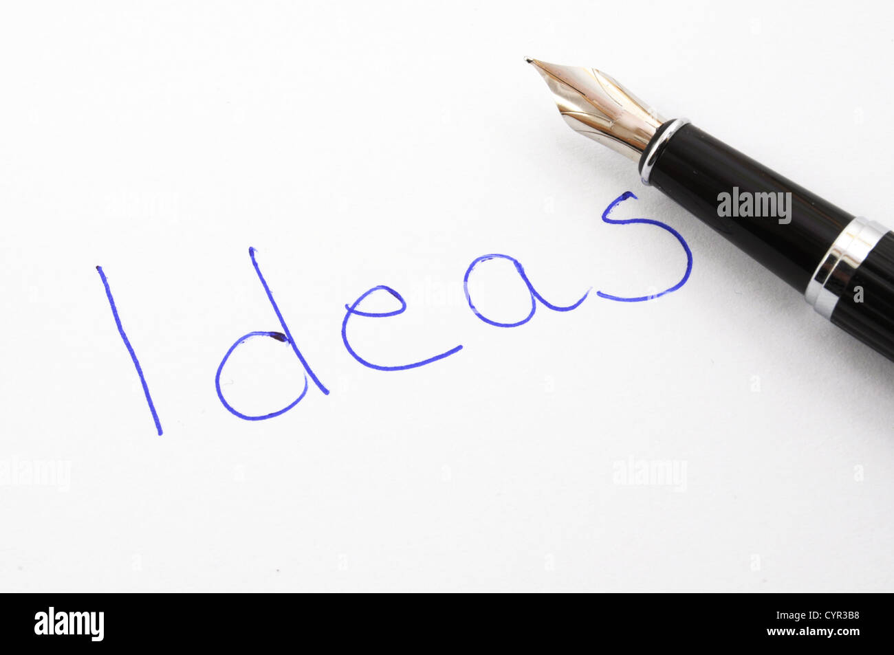 Ideas word showing creativity hi-res stock photography and images - Alamy