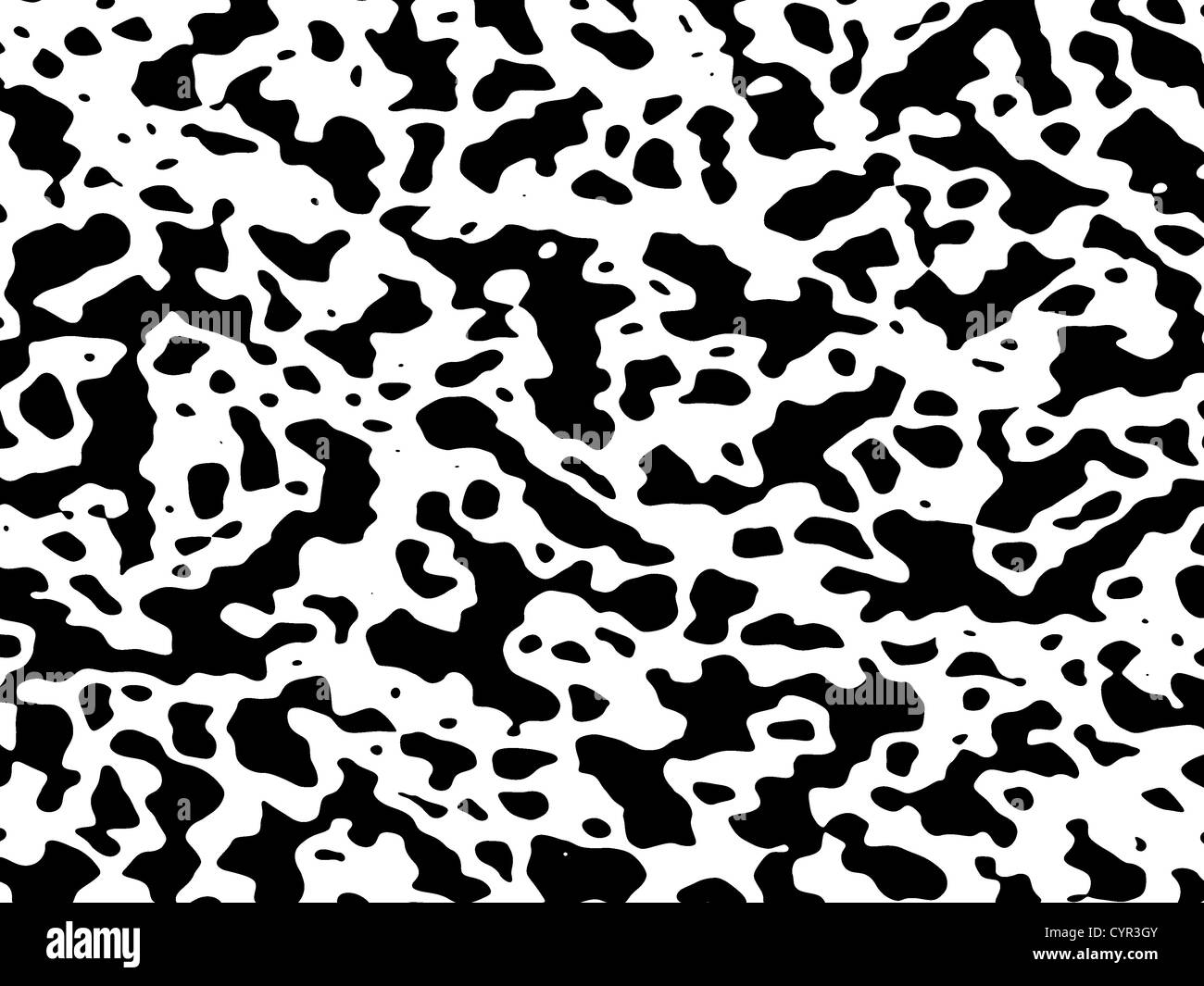 cow texture or fell in black and white as a background Stock Photo - Alamy