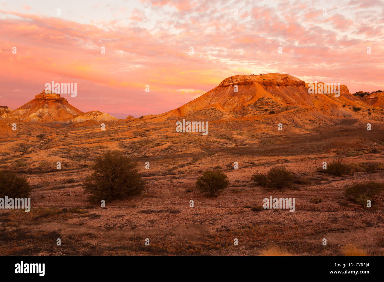 Painted Desert near Arckaringa Station in outback South Australia ...