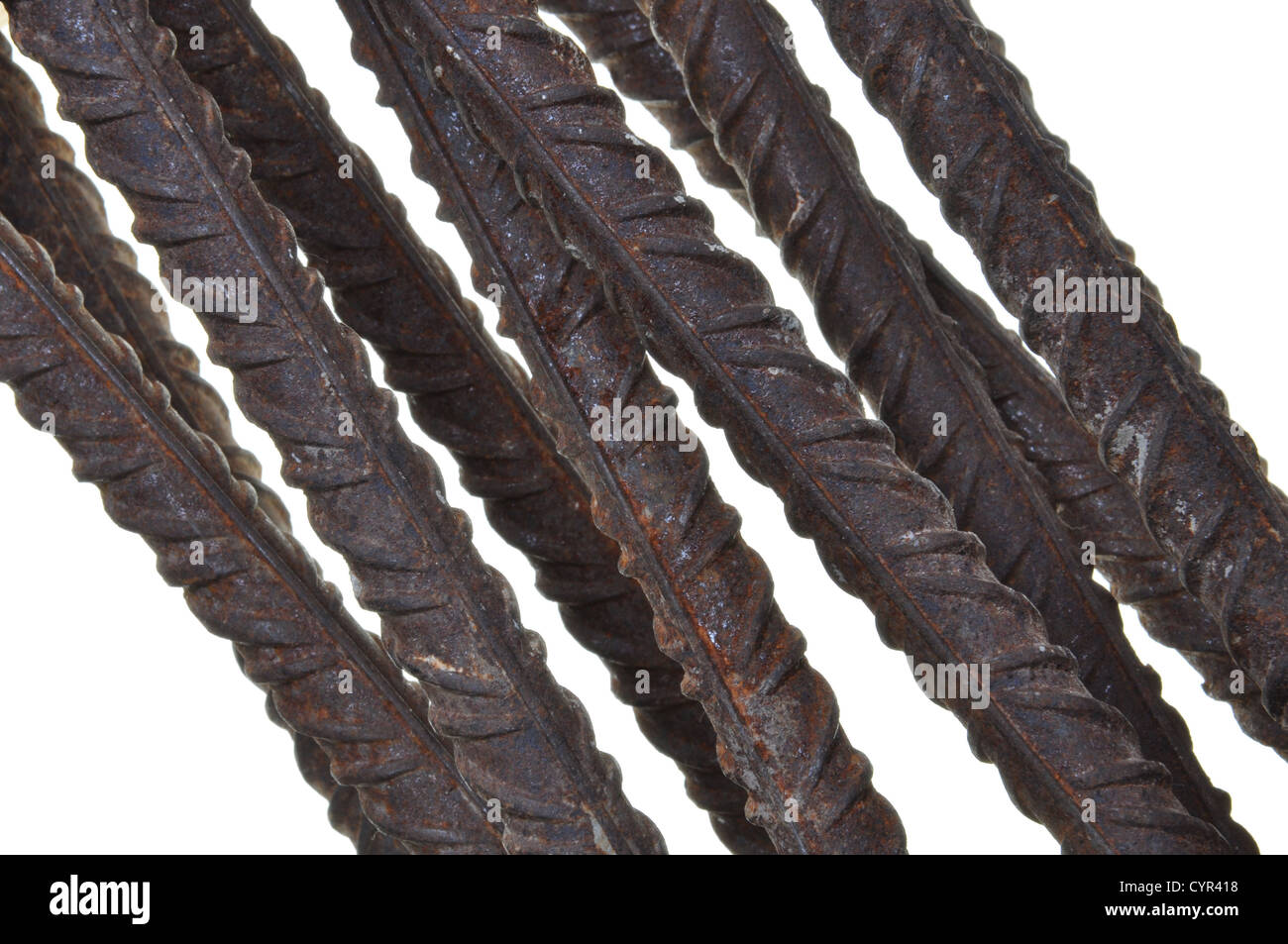 Steel reinforcing symbol of hard work Stock Photo - Alamy
