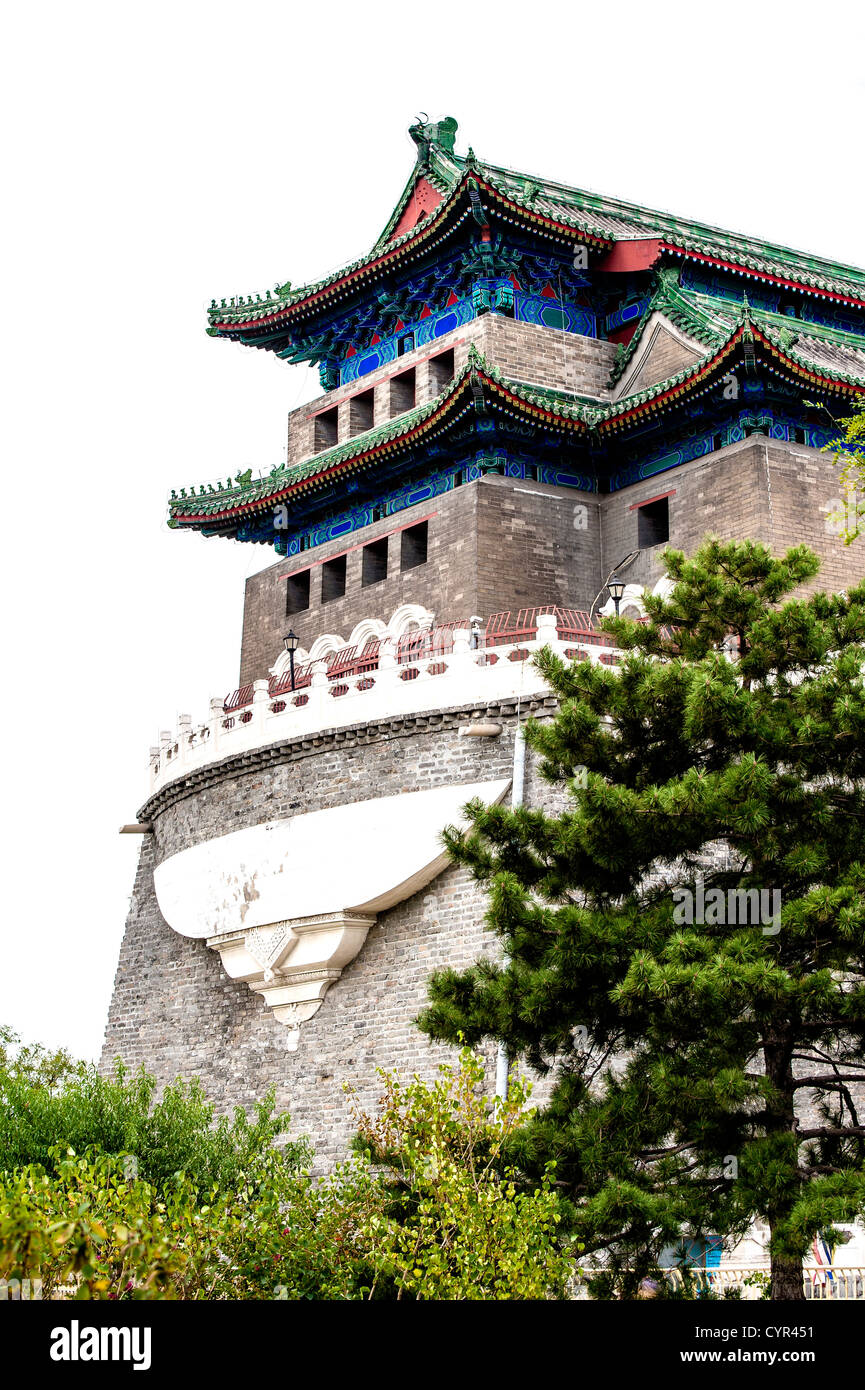 The arrow tower of Zhengyangmen, located at the south side of Tiananmen ...