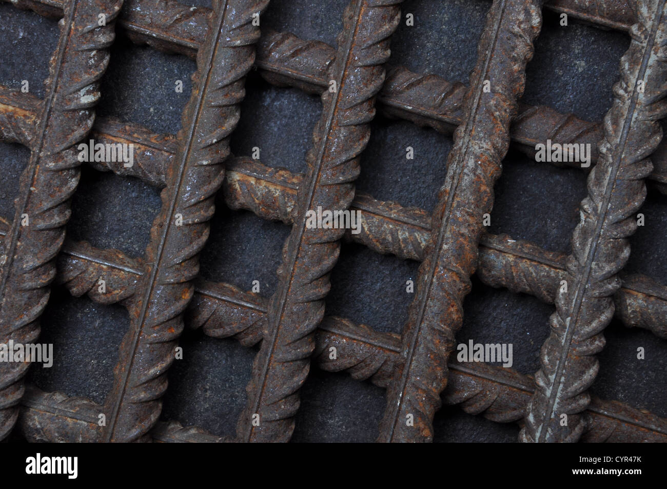 Steel reinforcing symbol of strength and endurance Stock Photo - Alamy