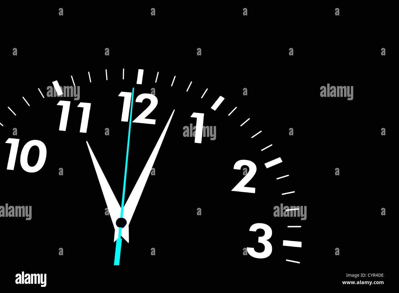 watch or clock isolated on white showing time concept Stock Photo - Alamy