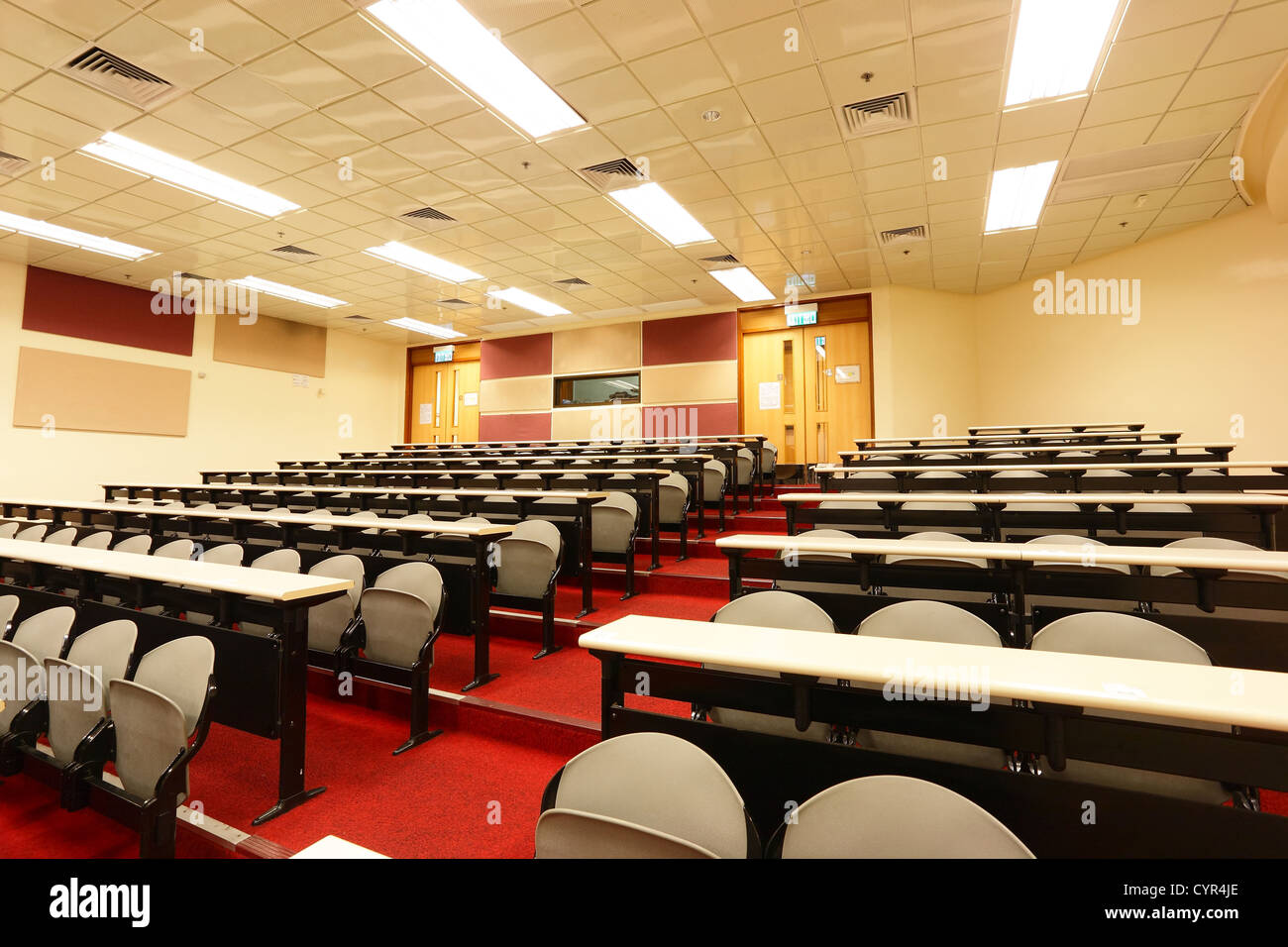lecture room of university Stock Photo - Alamy