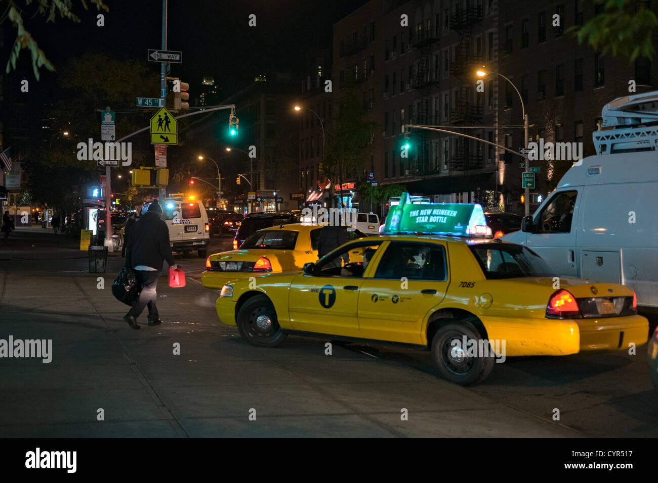 Queue at gas station hi-res stock photography and images - Alamy