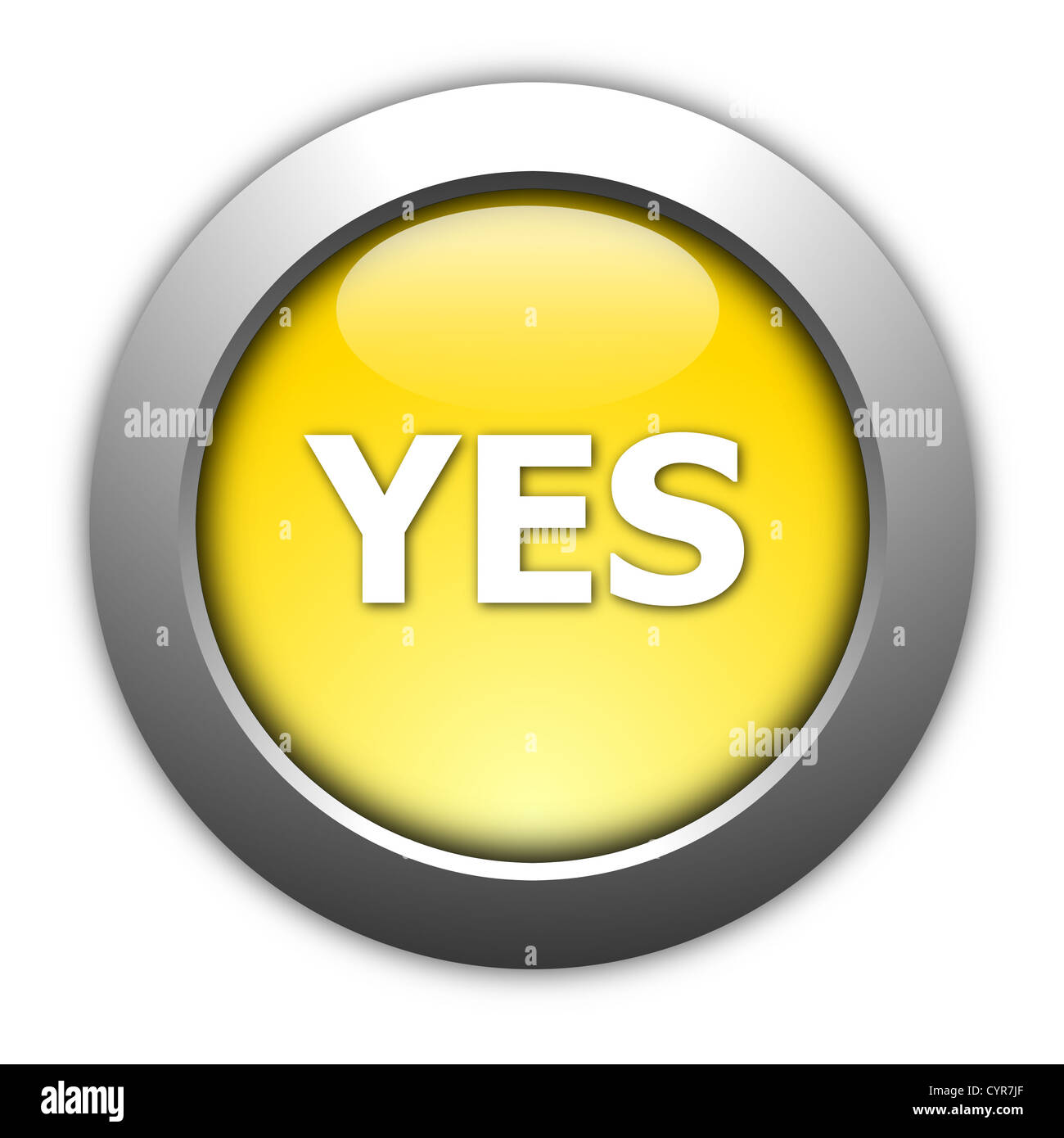 Yes no button hi-res stock photography and images - Alamy