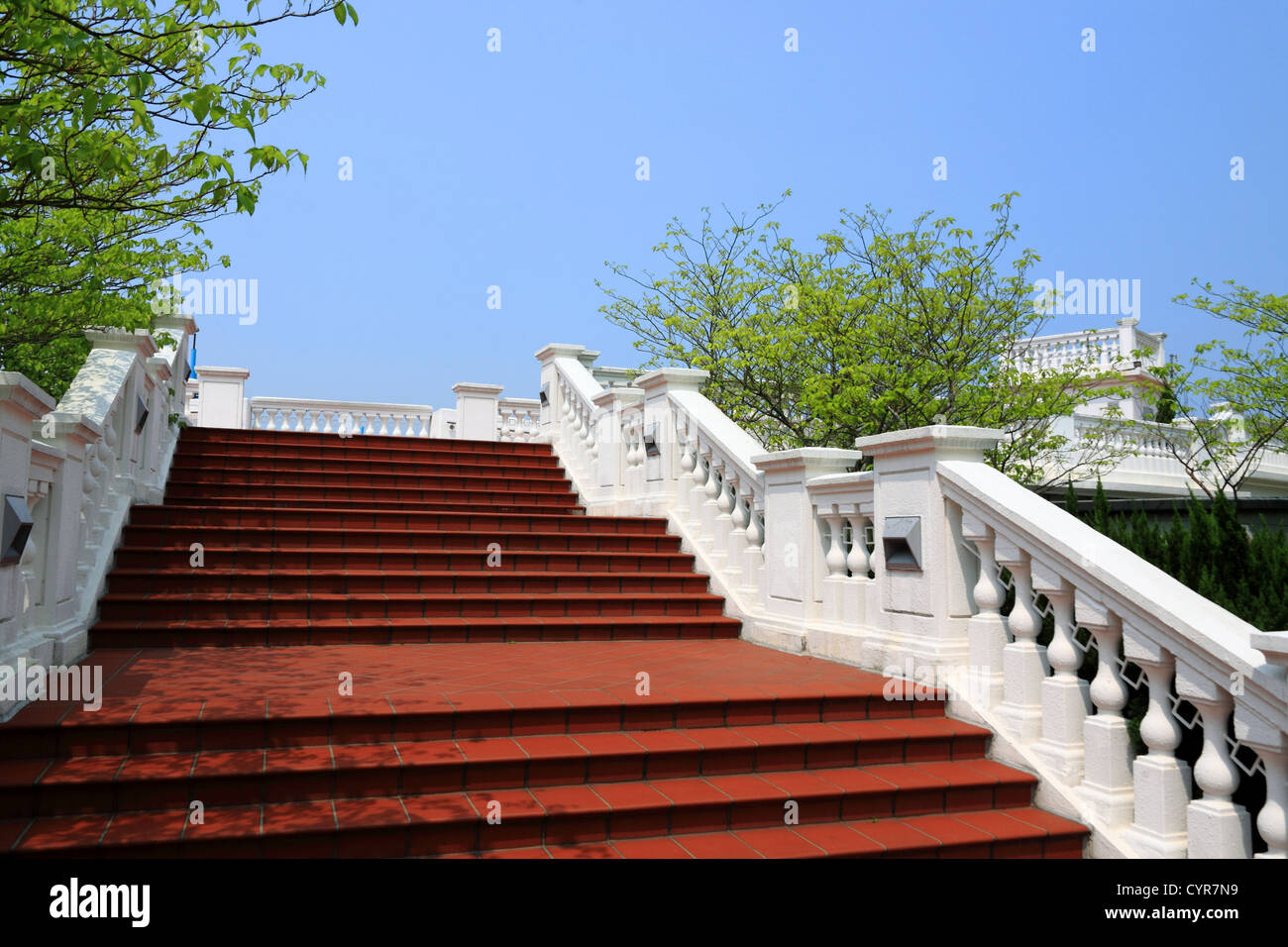 european style building, stair Stock Photo - Alamy
