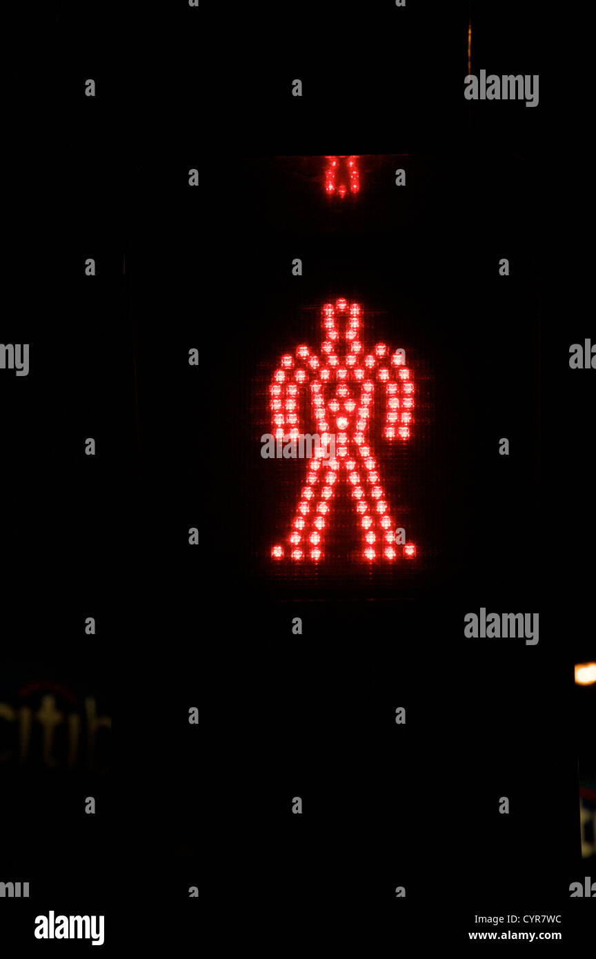 Red man traffic light hi-res stock photography and images - Alamy