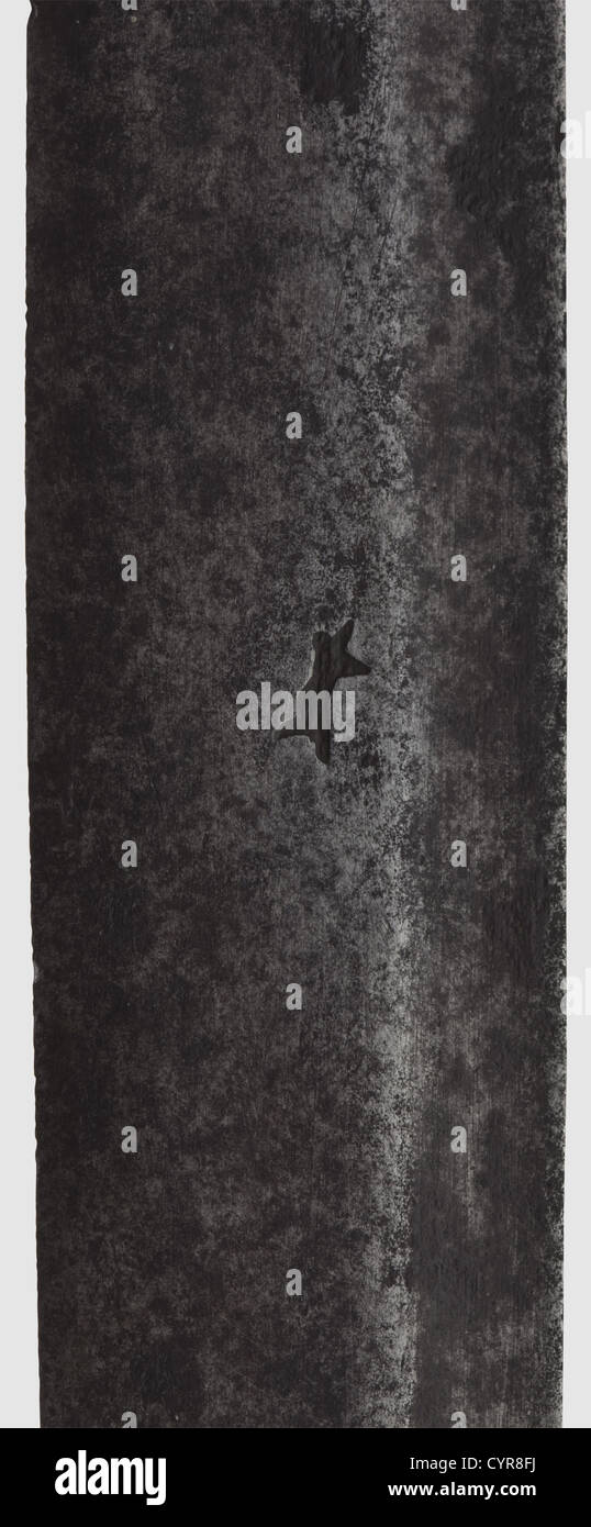 A German Dusägge(Dussack),circa 1560/70 Slightly curved single-edged ...