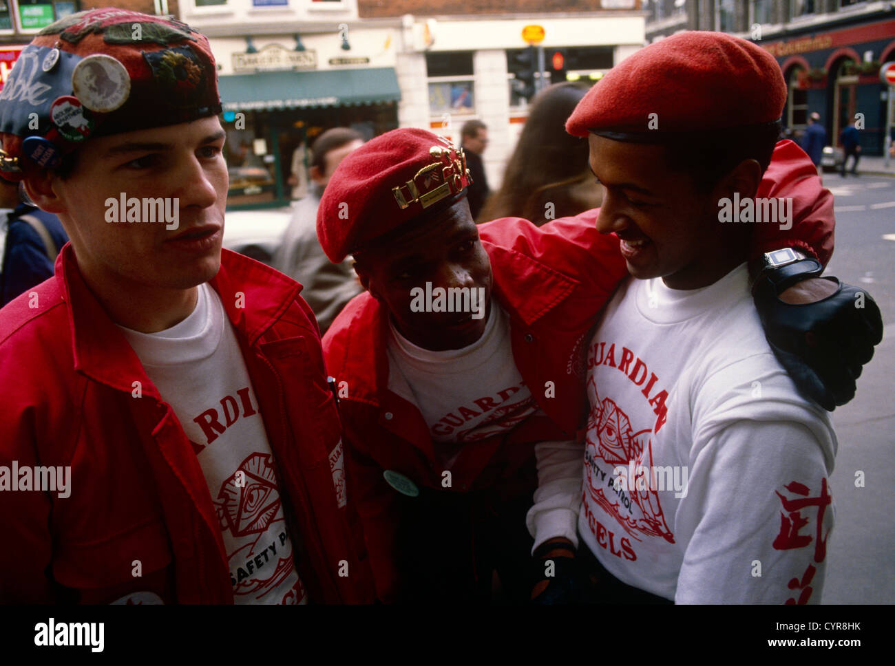 Volunteer Guardian Angels patrol the London underground in central ...