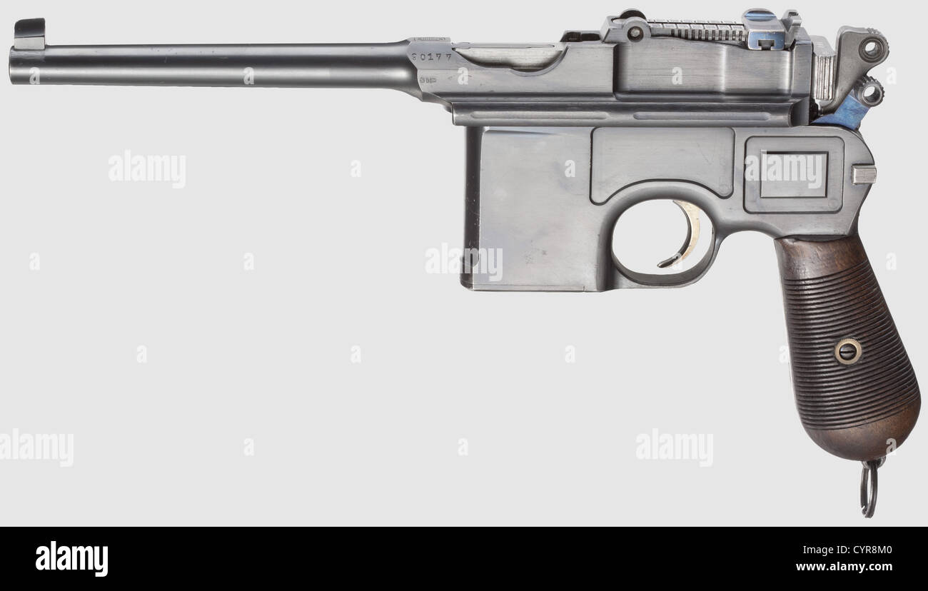 Mauser C 96 "Mauser Banner Over Chamber",7.63 mm cal,no.90177.Matching ...