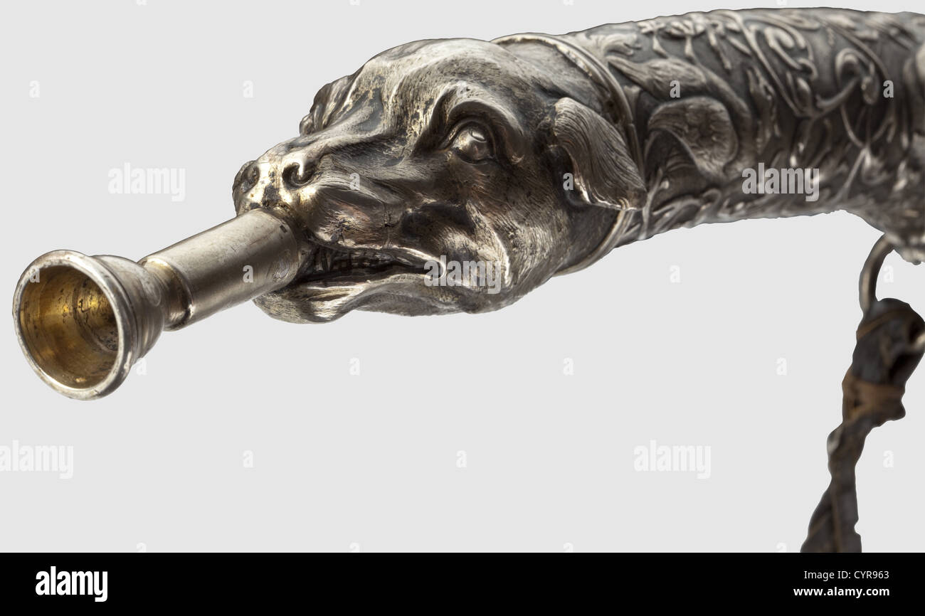 A Renaissance style hunting horn,German(?),2nd half of 19th century ...
