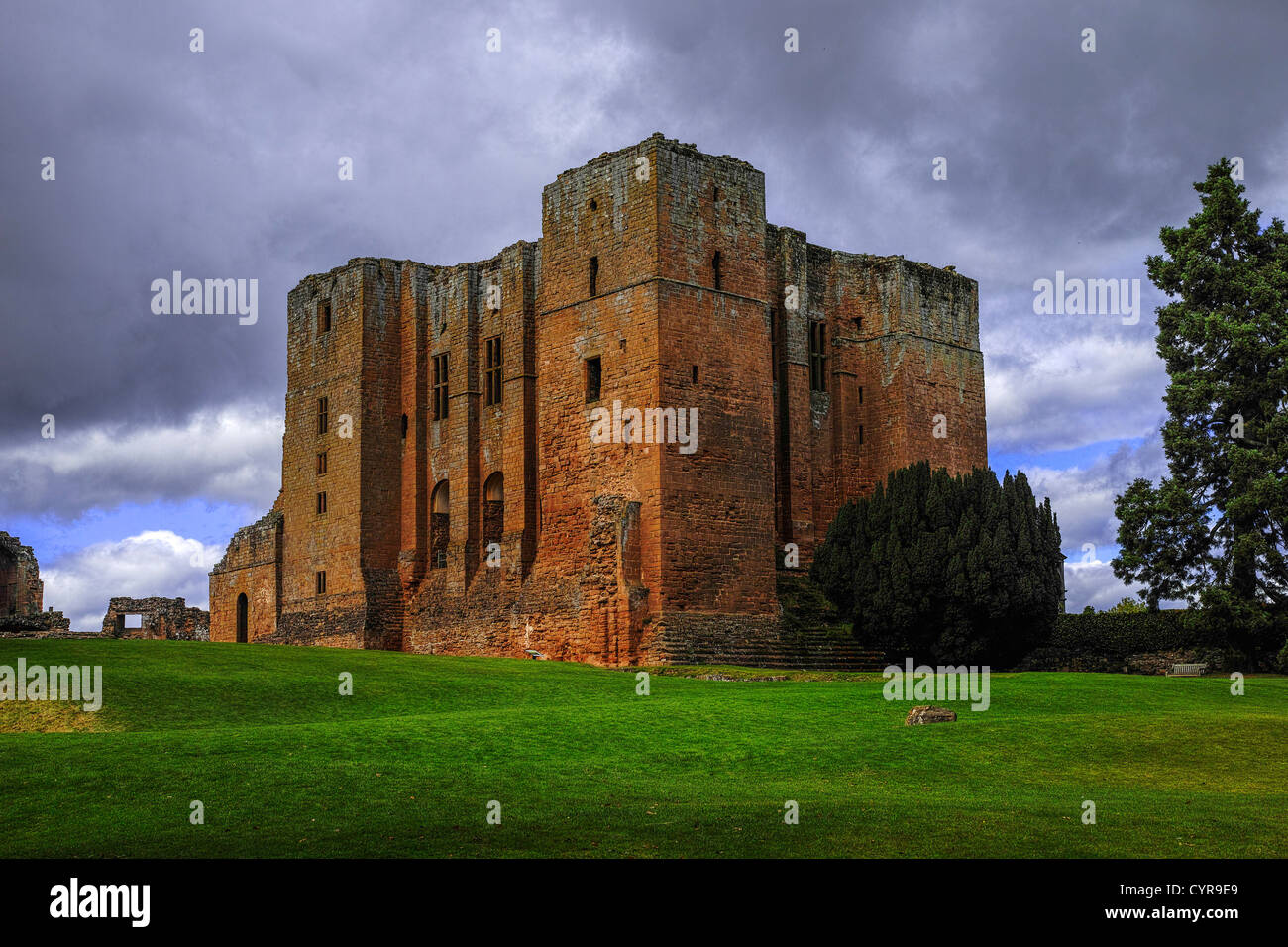 kenilworth castle warwickshire england uk Stock Photo - Alamy