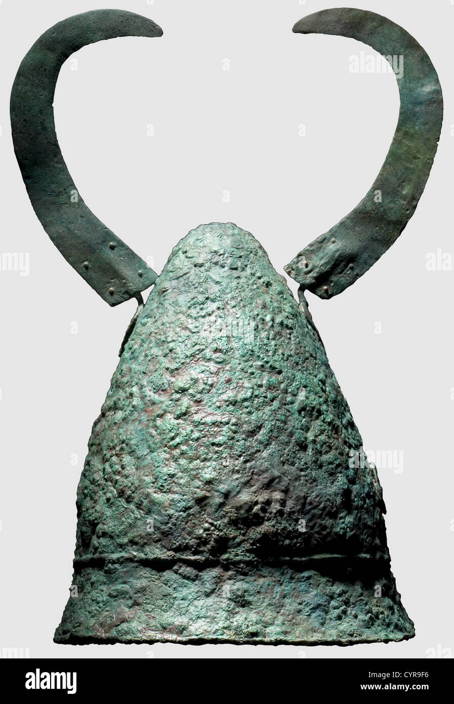 A Hellenistic Pilos type helmet,4th/3rd century B.C. Bronze ...