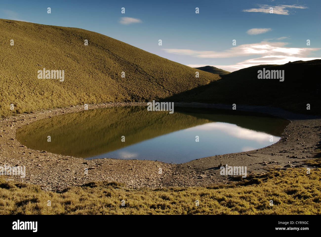Beautiful bule lake ,it is the highest lake in Taiwan National Park ...