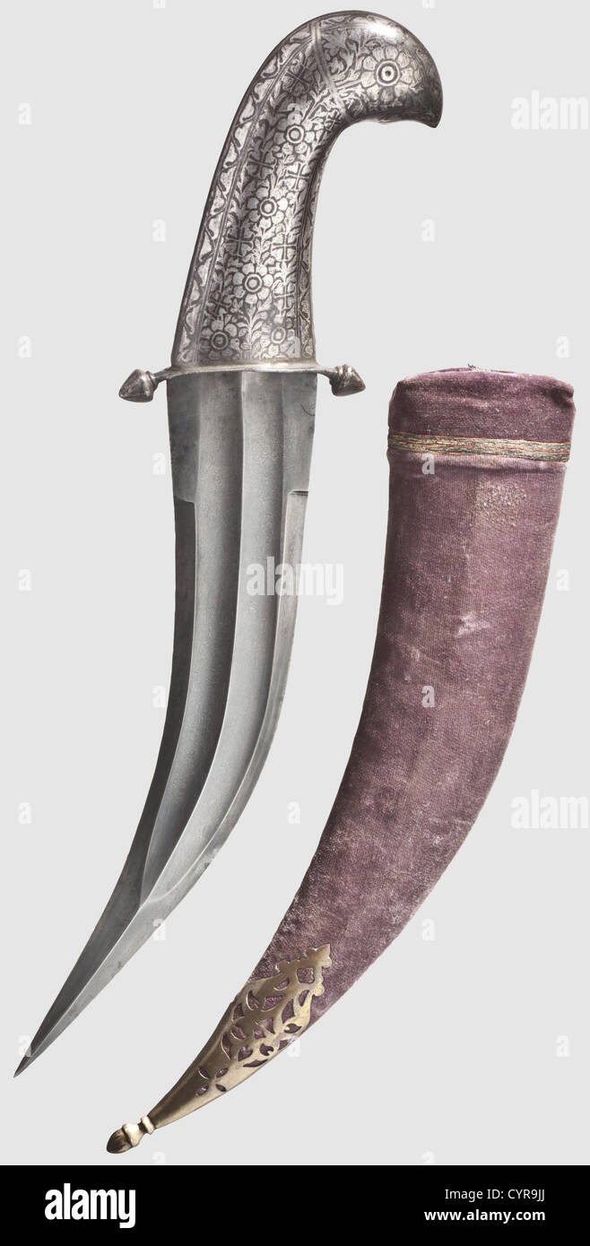 Wooden scabbard with a brass chape length 40 cm hi-res stock ...