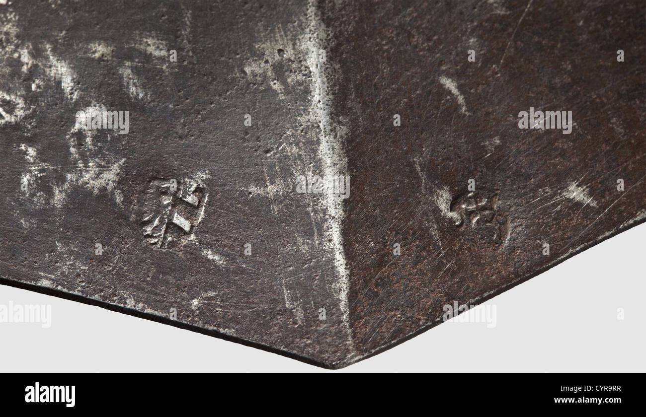 A German gorget and spaulders,Nuremberg,circa 1580 Hinged gorget of two ...